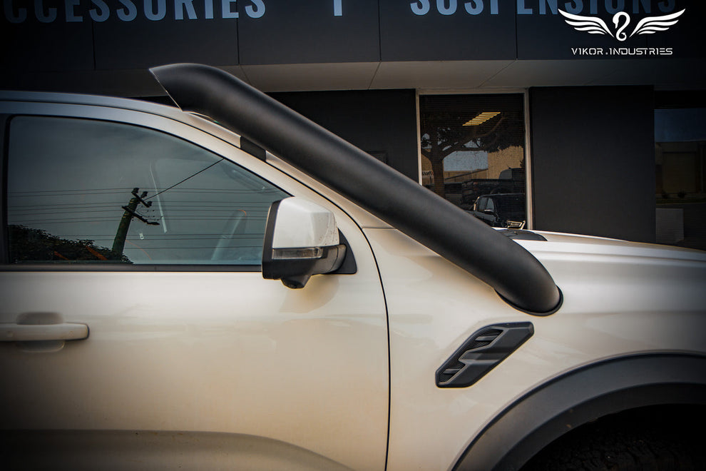 Next Gen Raptor Snorkel 5" Stainless Steel (Matte Black) VIKOR INDUSTR ...